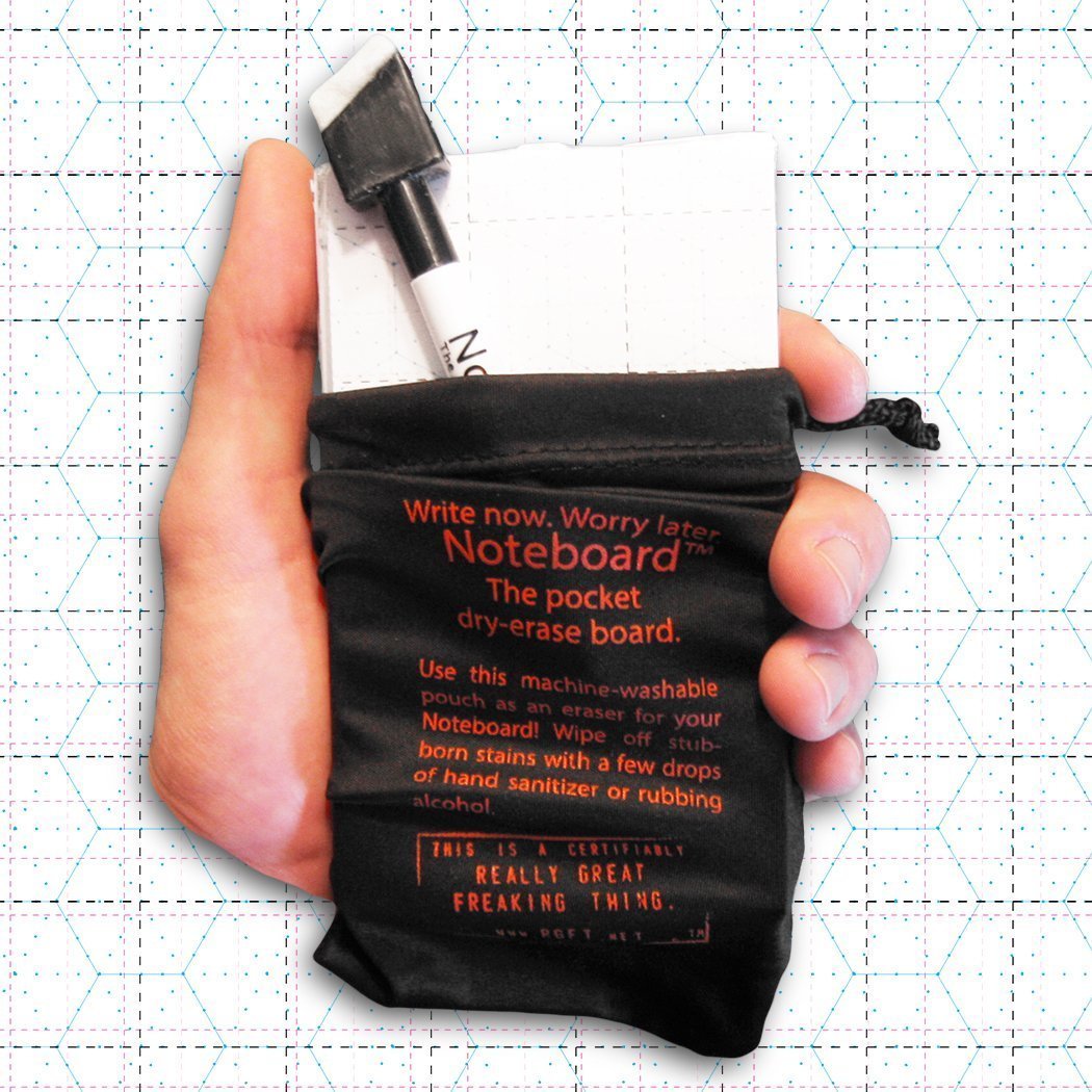 Noteboard: A Dry-Erase Board that Folds up to Fit in Your Pocket # ...