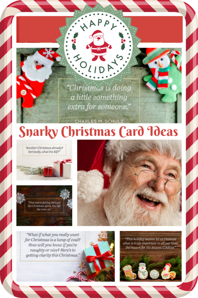 Tis the Season for Snarky Christmas Cards – Erica R. Buteau
