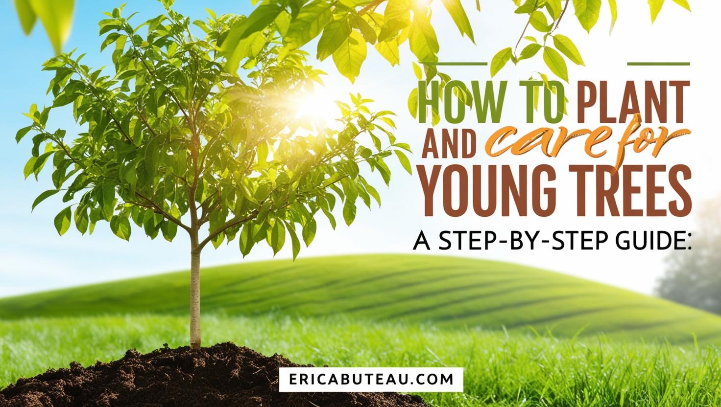 How to Plant and Care for Young Trees: A Step-by-Step Guide – Erica R ...