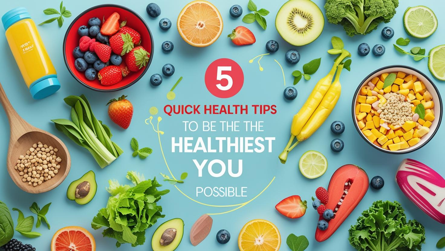5 Quick Health Tips to Be the Healthiest You Possible – Erica R. Buteau